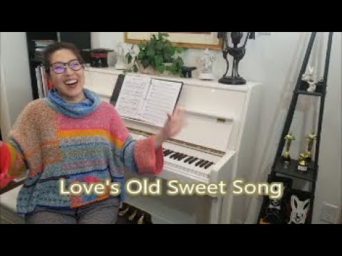 Piano Lesson 135: Love's Old Sweet Song, from Presto! It's Piano Magic ...