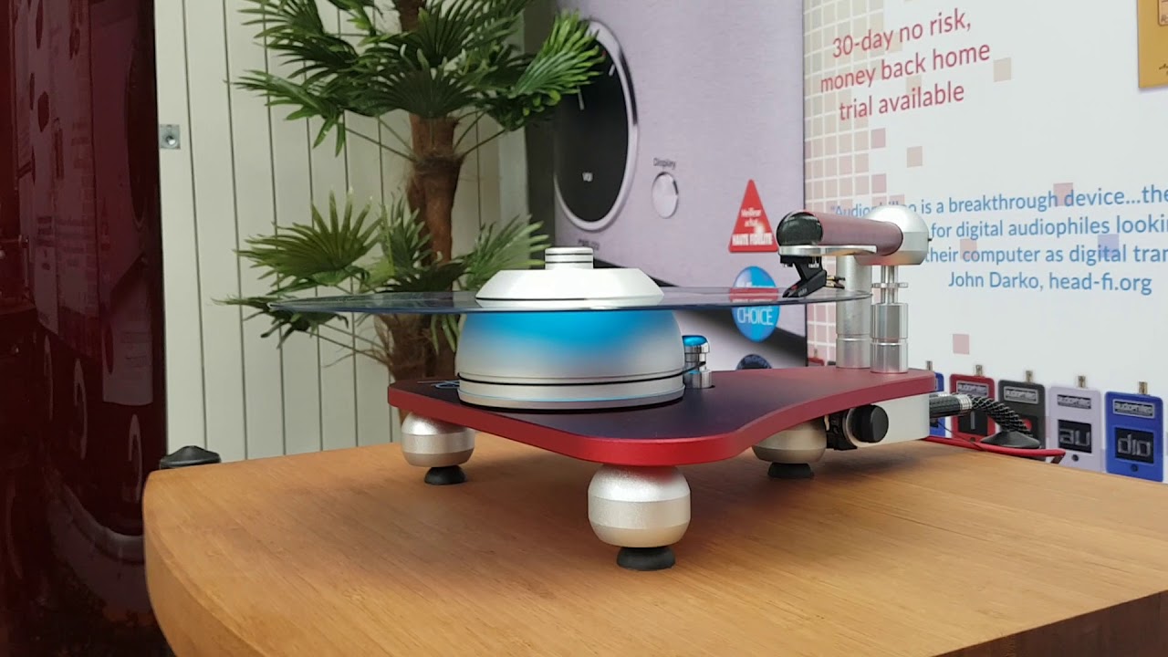 The Audio Deva Atmo Sfera™ Lifestyle Edition Turntable - YouTube