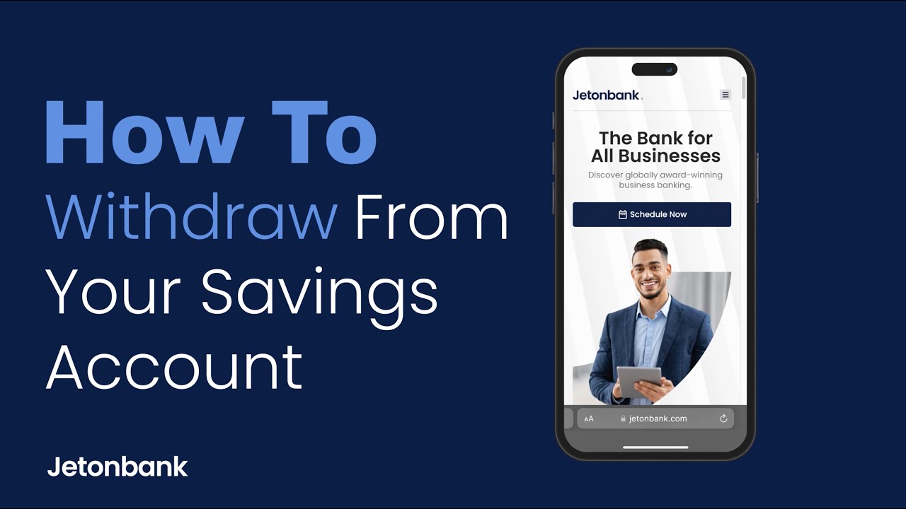 How to Withdraw from Your Savings Account - YouTube