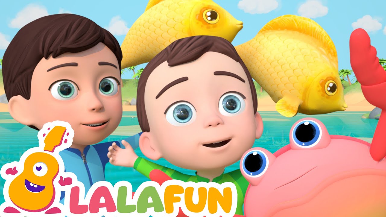 Sea Animals Song - Fish, Crab, Sea shell Nursery Rhymes - YouTube