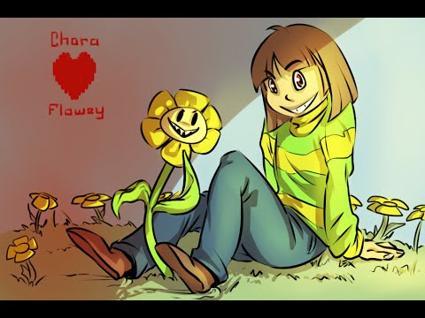 Chara x Flowey - No Air ~Requested By: benedetta gnocchi~ - YouTube