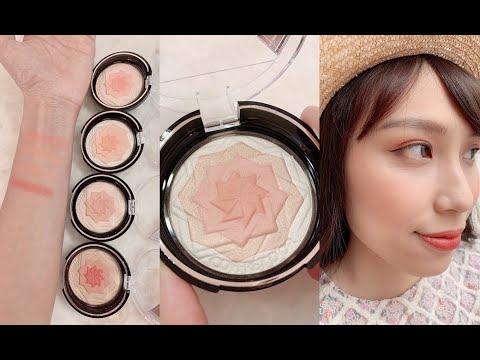 COFFRET D'OR最新#微笑俏顏修容S 開箱試色!麻豆擦的#02珊瑚橘 也美到太誇張~~~