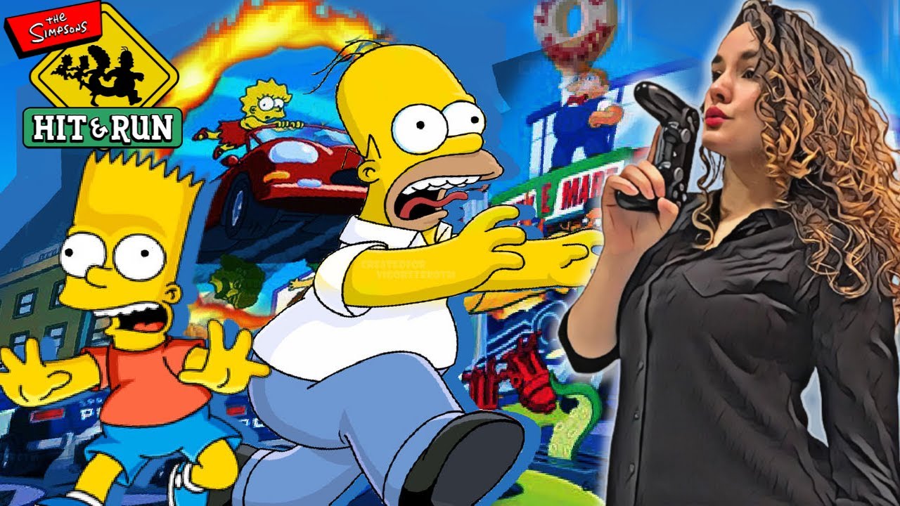 GTA DOS SIMPSONS HIT & RUN - YouTube
