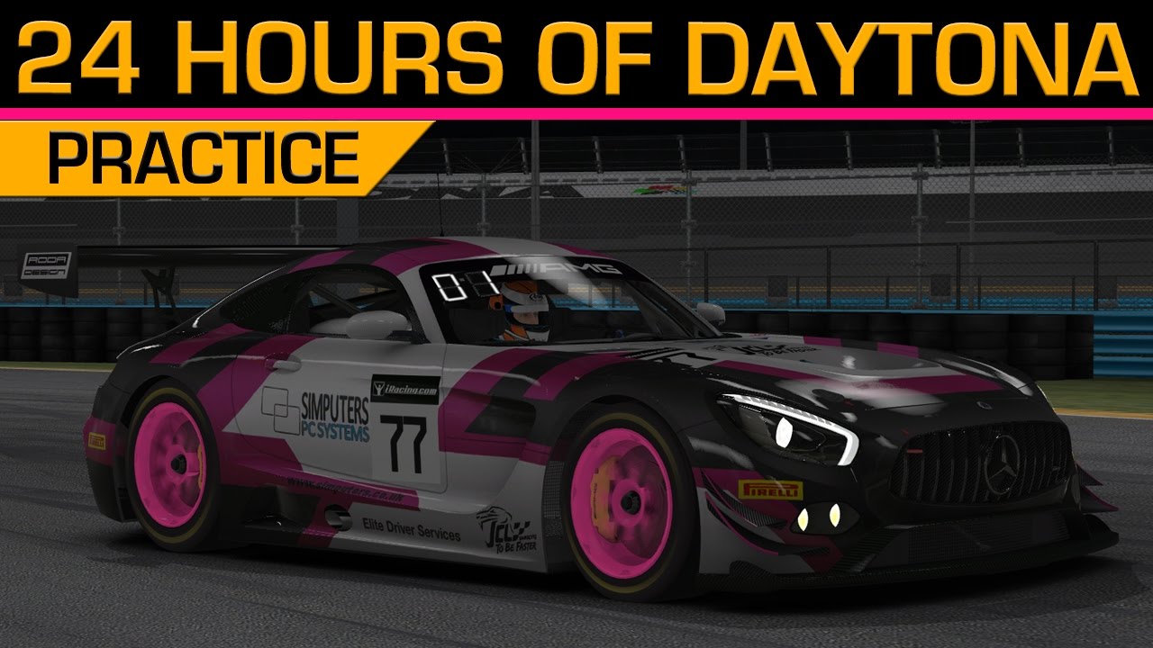 iRacing.com 24 Hours Of Daytona LIVE FINAL PRACTICE - YouTube