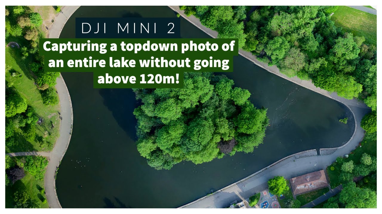 DJI Mini 2 Photography | Capturing a topdown photo of an entire lake ...