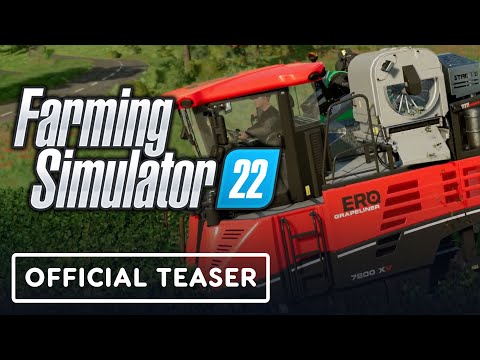 Farming Simulator 22 - Official ERO Grapeliner Series 7000 DLC Trailer