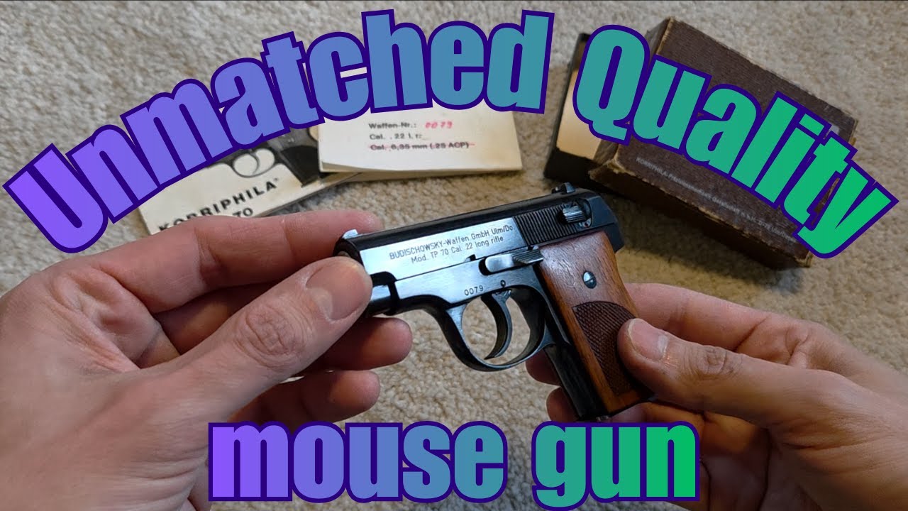 Best mouse gun ever made: Korriphila TP70 - YouTube