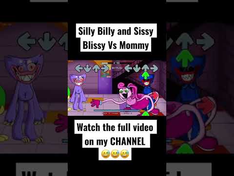 Silly Billy and Sissy Blissy Vs Mommy Long Legs in Poppy Playtime Ch.2 ...