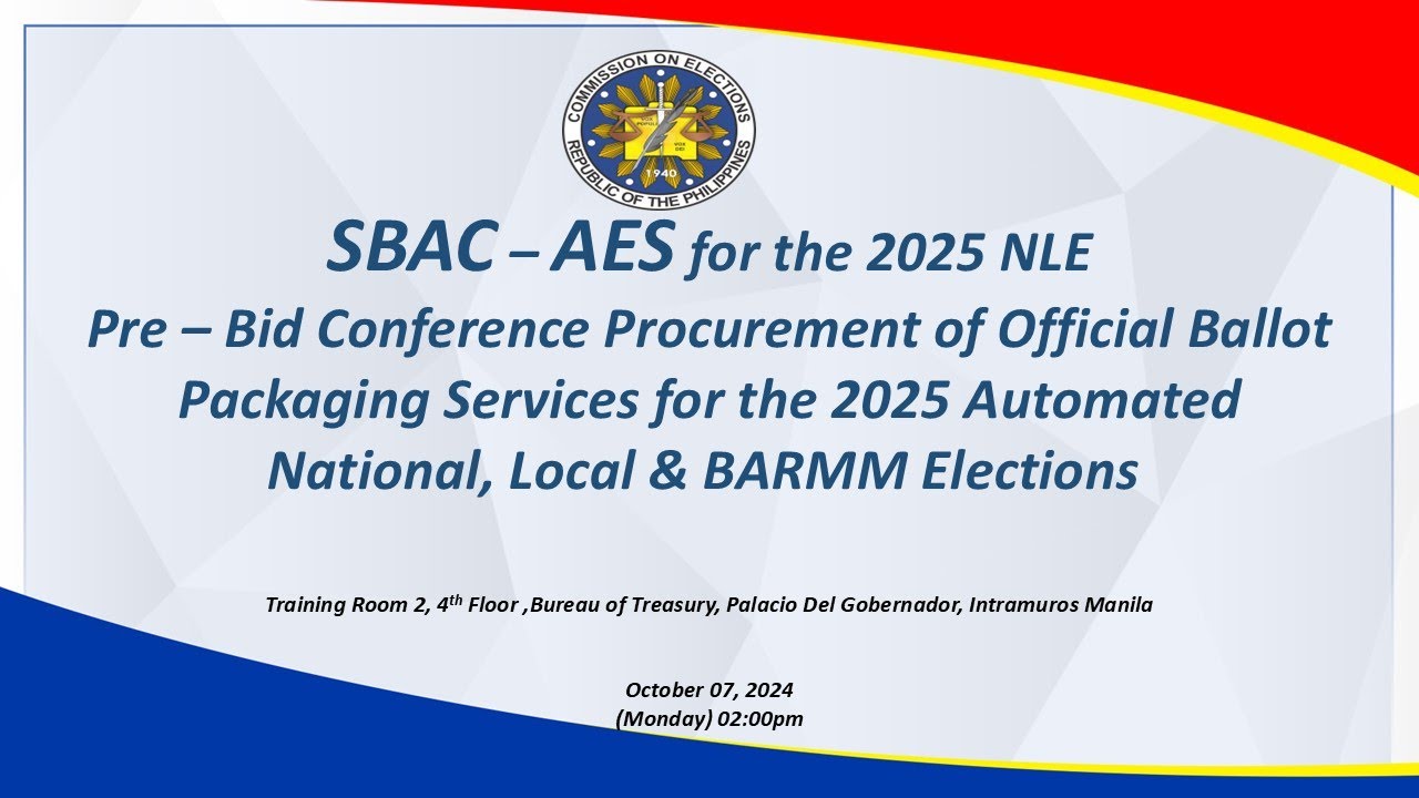 SBAC – AES for the 2025 NLE - YouTube