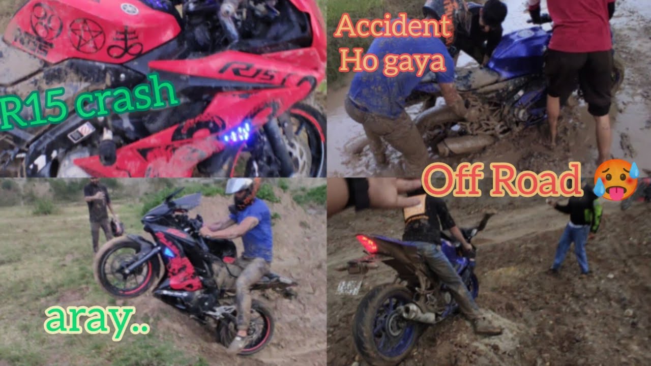 My New bike crash 🥵 || off road is wrong 💔,|| bike ka Accident || ride ...