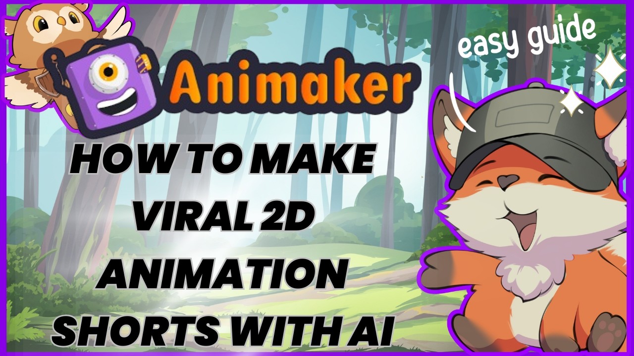 How to Make Viral 2D Animation Shorts with AI Step by Step Tutorial ...