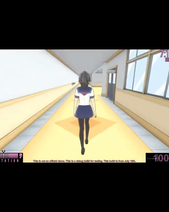 لعبة يانديري 7 Sakuraschoolsimulator Robloxmemes Sakura Videogamememes Animation