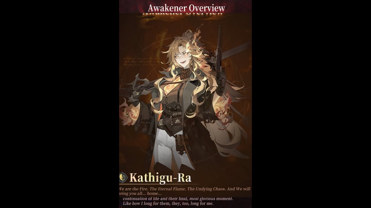 Morimens. Flares' Pre Release Kathigu - Ra Kit Review. B - A tier Awaker. Released among giants ...