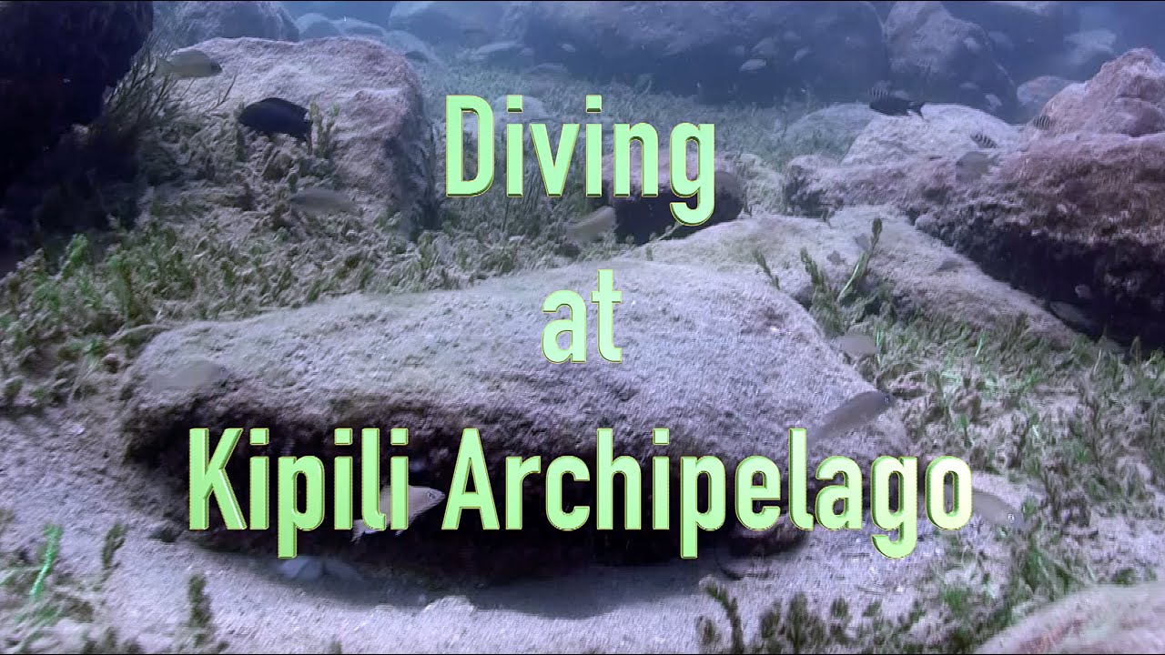 Diving at Kipili Archipelago. Mvuna Island part 1 The outer Rocky ...