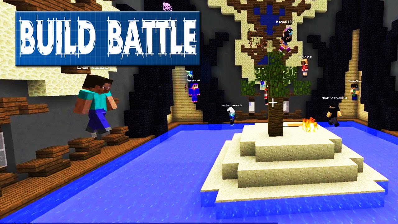 MINECRAFT BUILD BATTLE : ILHA DESERTA, QUASE PREVALECI ! - YouTube