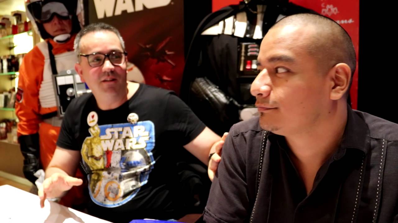 Edgar Delgado, colorista de Marvel y Editorial Panini firma autógrafos ...