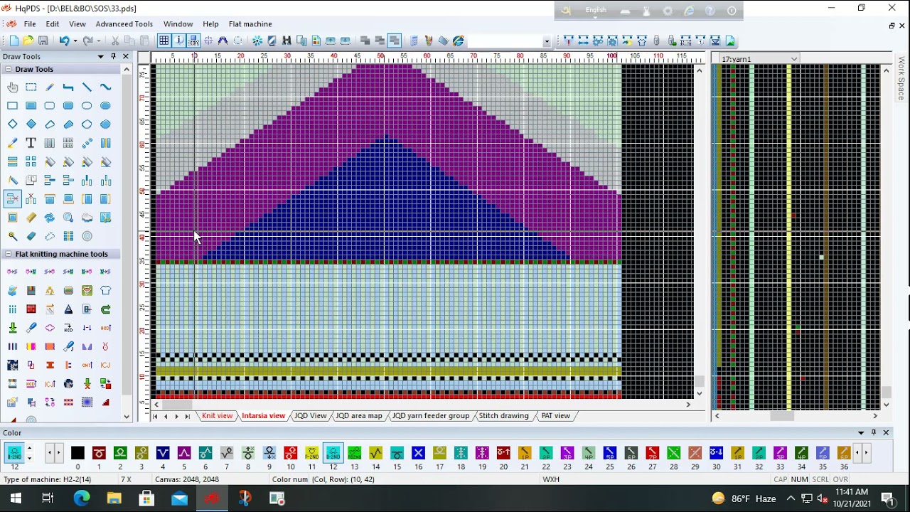 Program, Jacquard Program, HQPDS - YouTube
