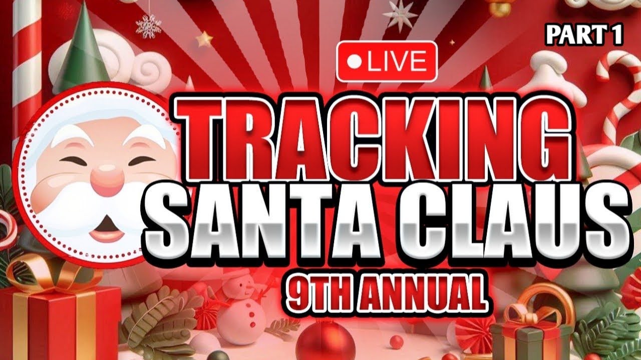 AML Santa Tracking - 9th Annual Santa Tracking Livestream (Part 1 ...