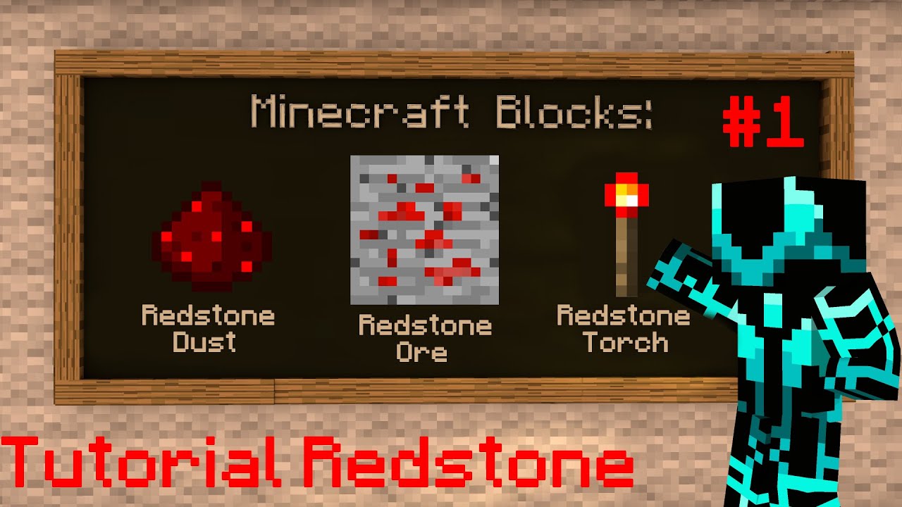 MINECRAFT Tutorial Redstone - #1 Le basi sulla pietrarossa - YouTube