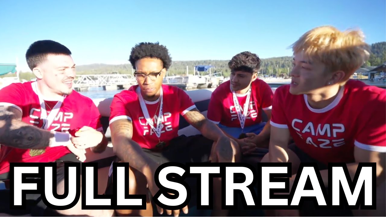 3 AUG - FaZe Summer Camp Day 2 FULL STREAM! - YouTube