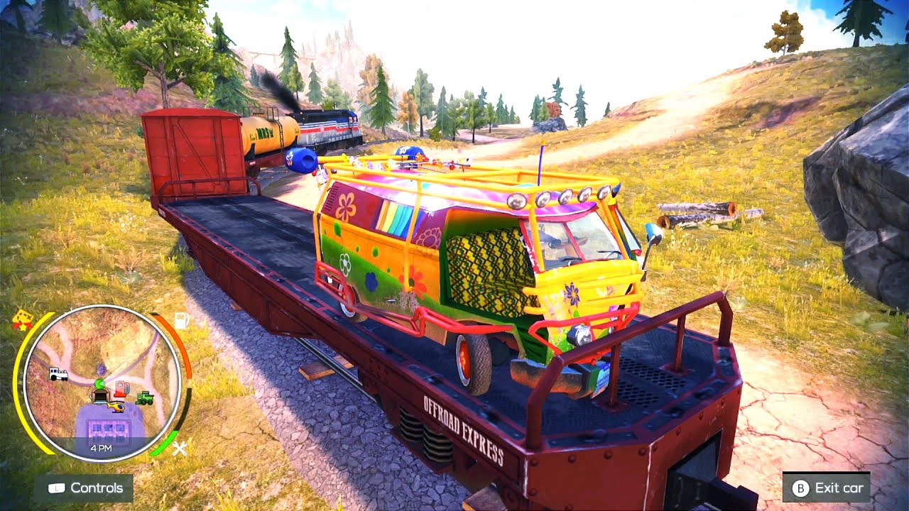This Rainbow Van Is To Be Delivered By Train | Off The Road Unleashed ...