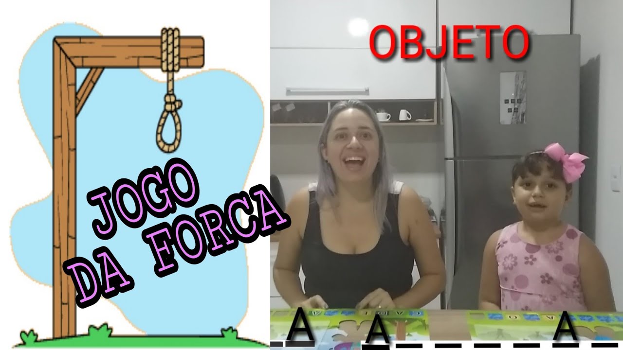 Jogando jogo da forca. - YouTube