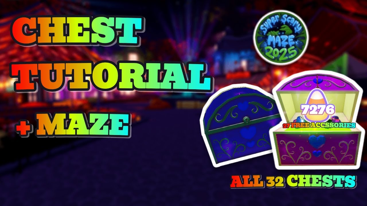 HOW TO GET 7K+ CANDIES IN ROYALE HIGH // MAZE EXIT+CHEST LOCATIONS ...