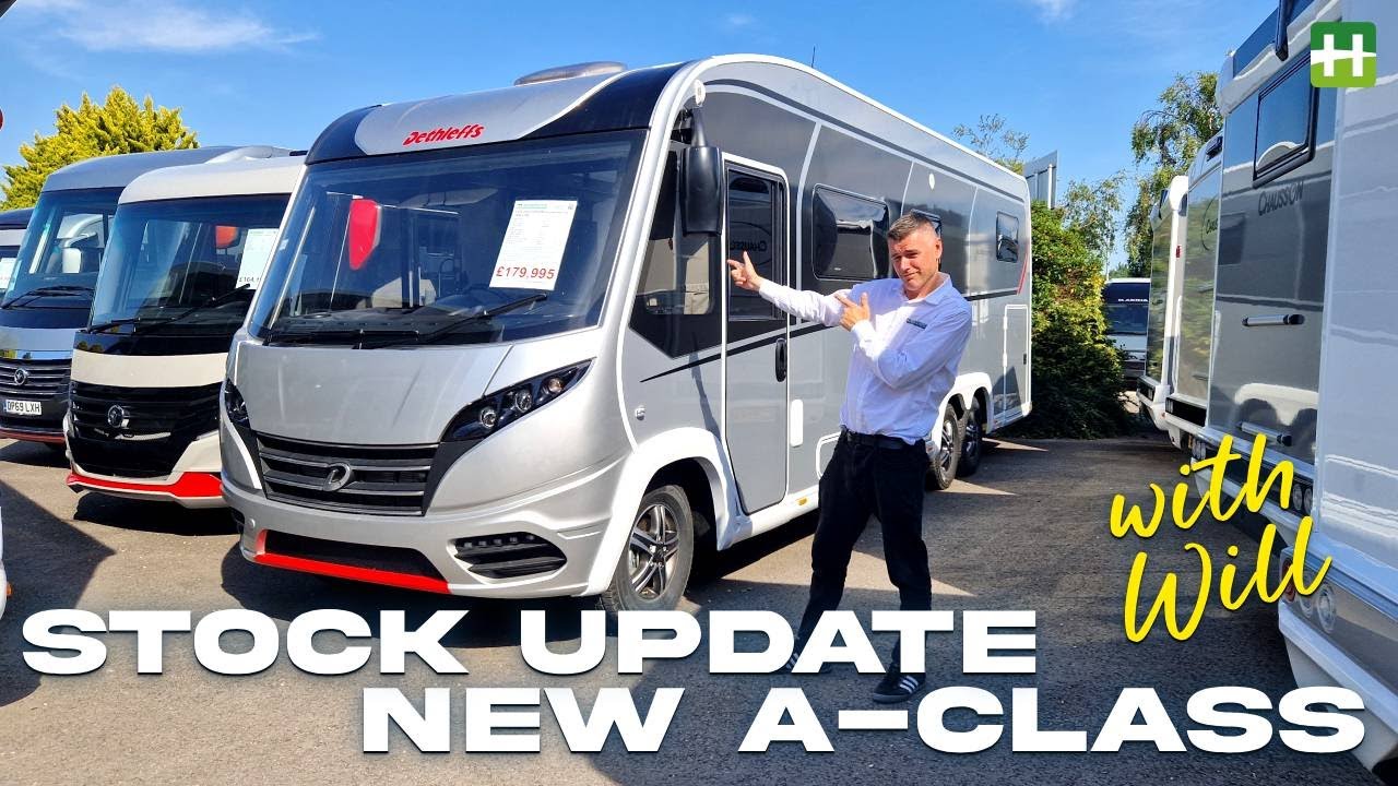 Highbridge Motorhomes | New A-Class Stock Update | June 2025 - YouTube