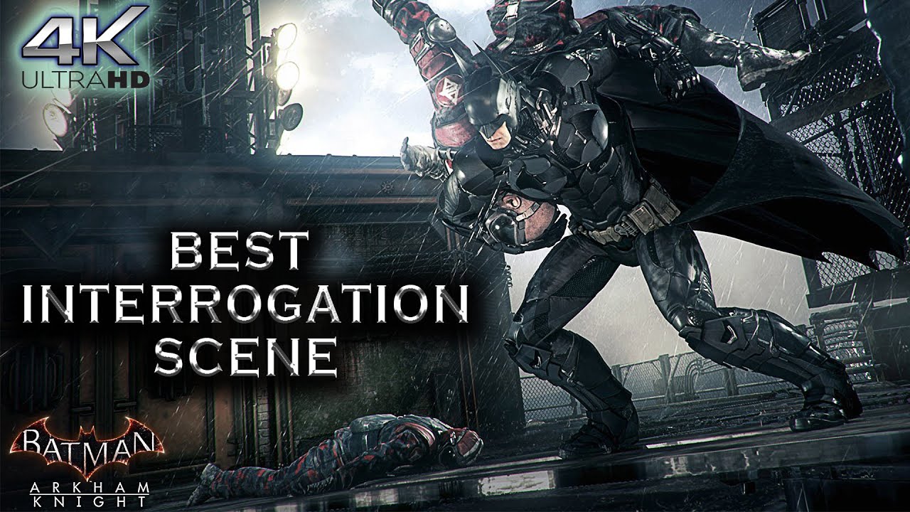 BATMAN ARKHAM KNIGHT PS5 - Best INTERROGATION SCENE (HD 4K 60FPS ...