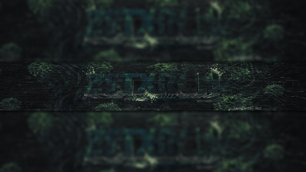 zStxrch Banner Design [Speed Art] [Dark Theme] - YouTube