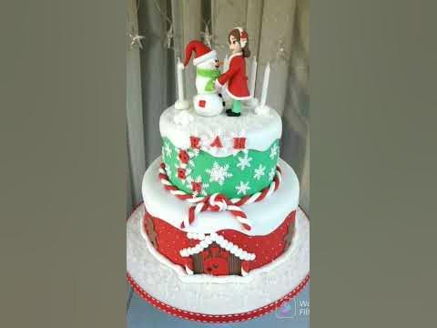 Christmas cake ideas...... - YouTube