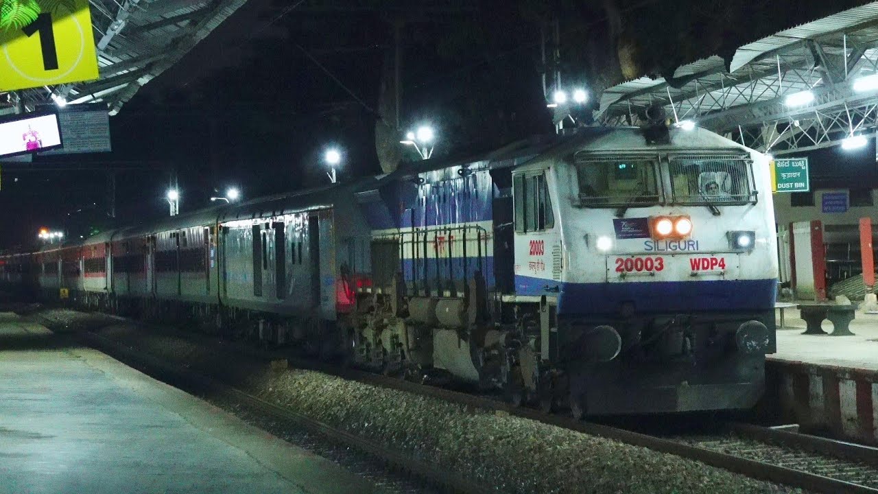 BUMPER OFFLINK NFR's SILIGURI [SGUJ] WDP 4 20003 makes a surprise visit ...