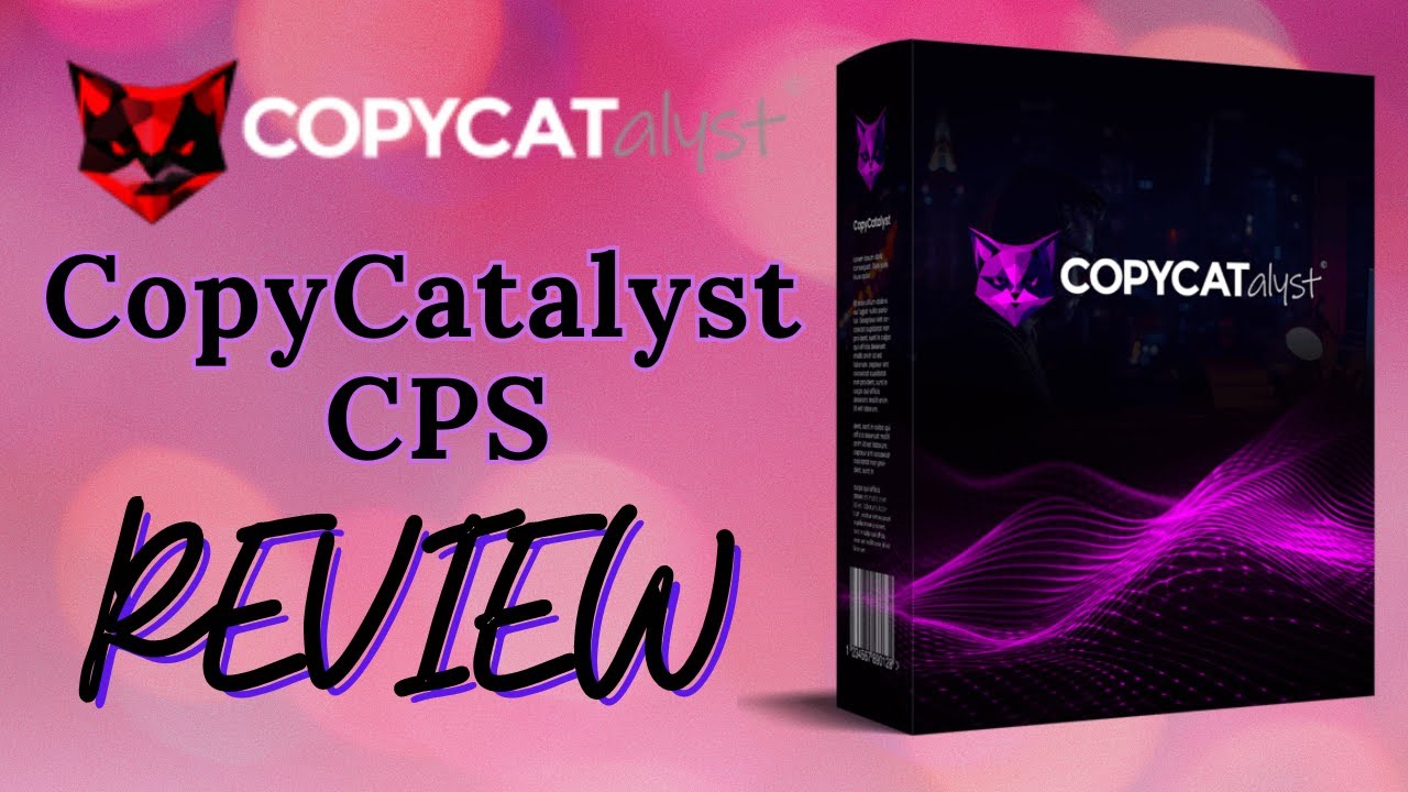 CopyCatalyst CPS REVIEW| Simple, Smart, Proven & Super Easy Way to Make Affiliate Commissions ...