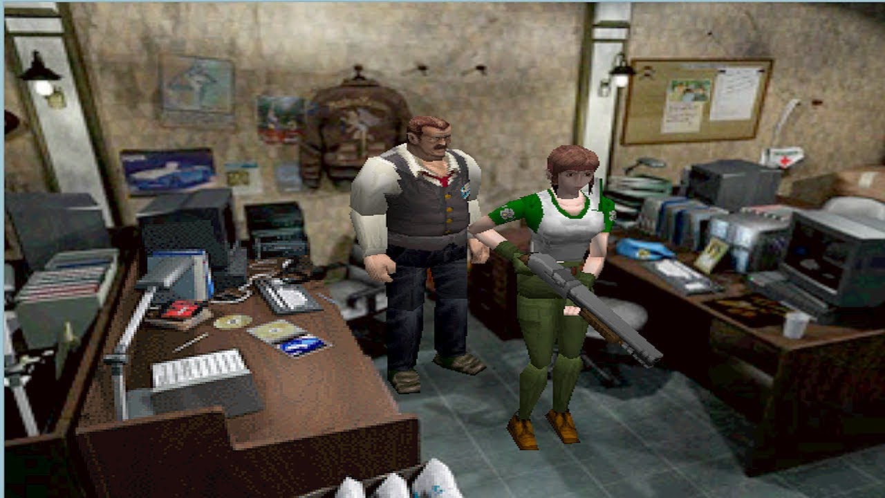 Resident Evil 3 - Brian Irons Inside RPD [ Playstation Mod ] - YouTube