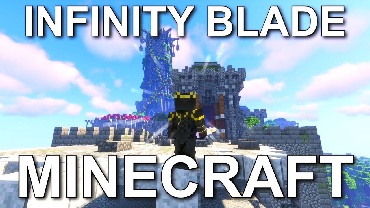 Infinity Blade in MINECRAFT - Map, Server, Resource Pack! - YouTube