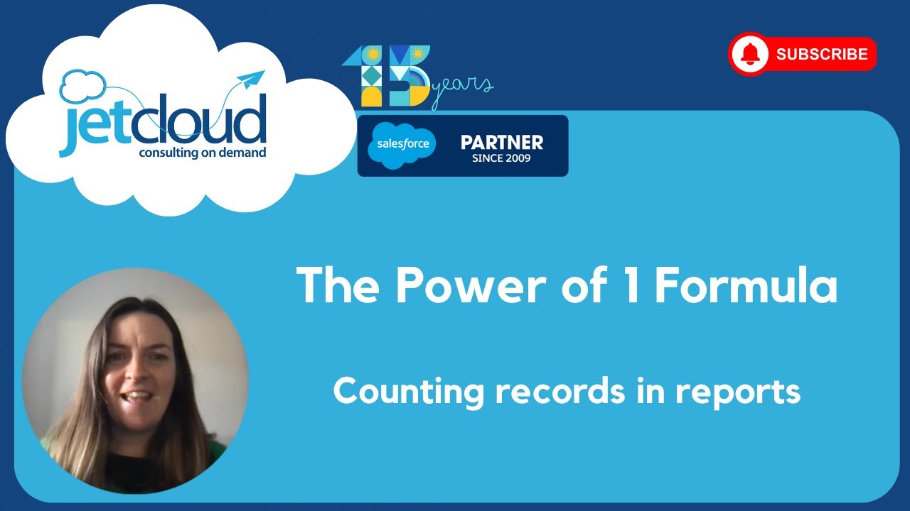 The Power of 1 Formula - A super simple formula trick to help count records in salesforce ...