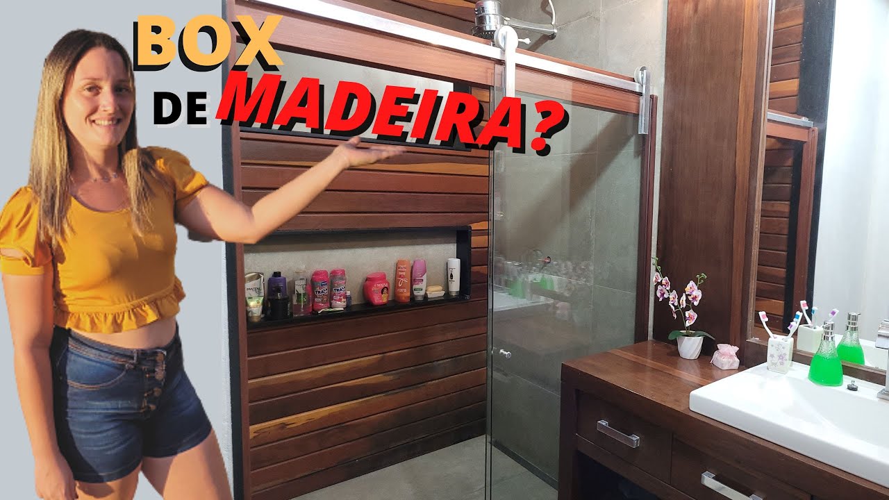 Box de MADEIRA, paredes de DECK... e muito mais inspirações nesse TOUR ...