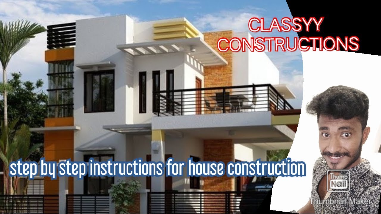 Step by step of house construction - YouTube