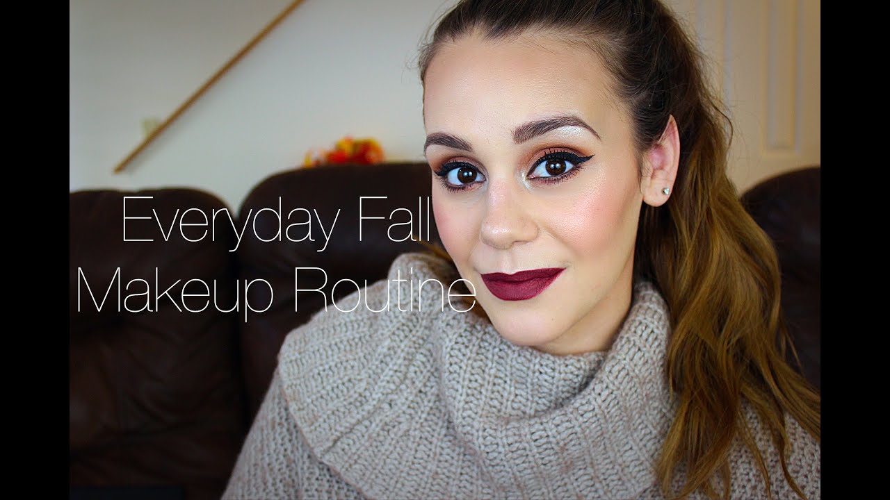 Everyday Fall Makeup Routine | Simple and Versatile - YouTube