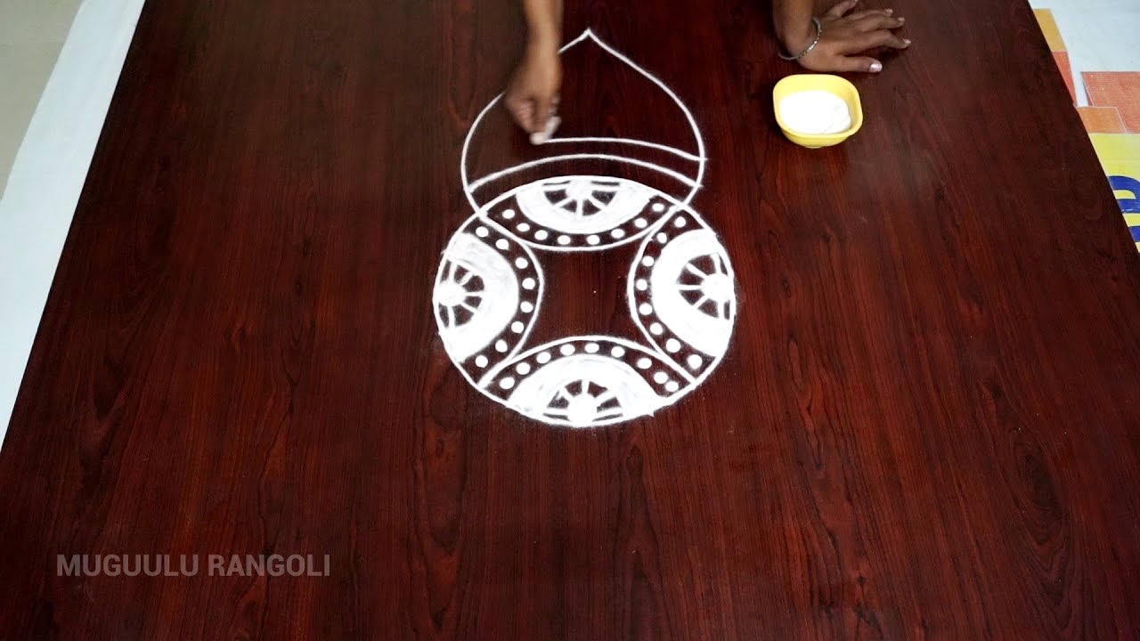 rangoli kolam designs without dots || rangoli designs without dots ...