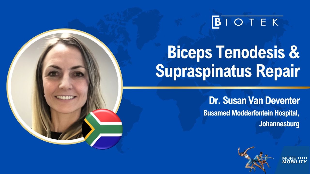 Biceps Tenodesis & Supraspinatus Repair - YouTube