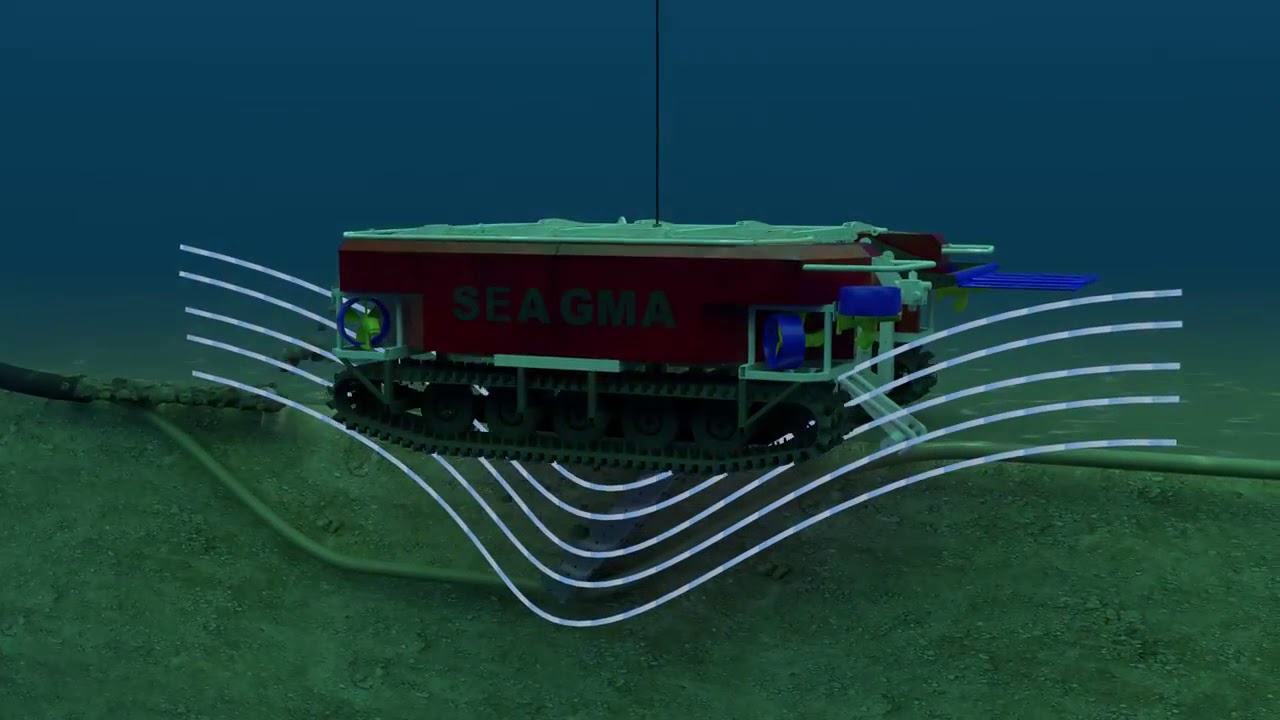 Maritech’s DP2 Cable LAYING & Trenching Vessel OCEAN Link and SEAGMA ...