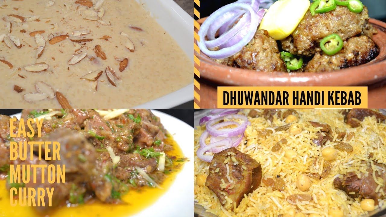 Dawat Menu||Special Dawat Menu by In Sana's Kitchen - YouTube