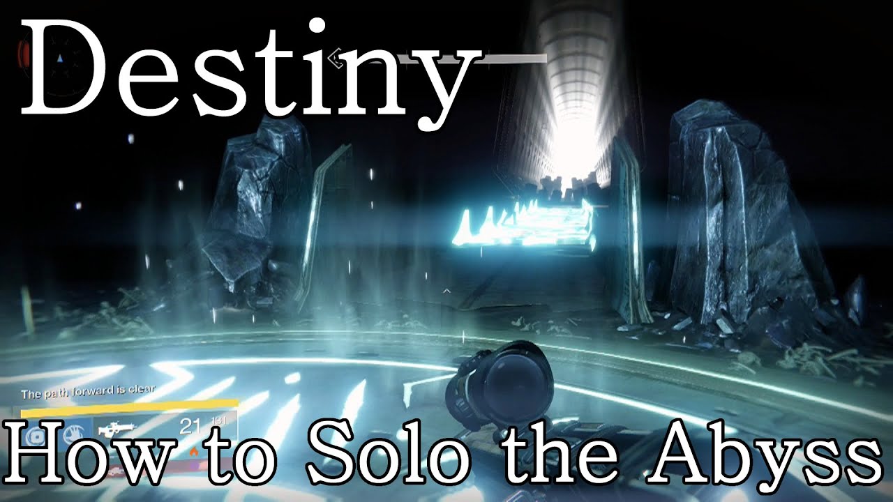 Destiny - How To Solo Crota's End - Abyss "New Method" - YouTube