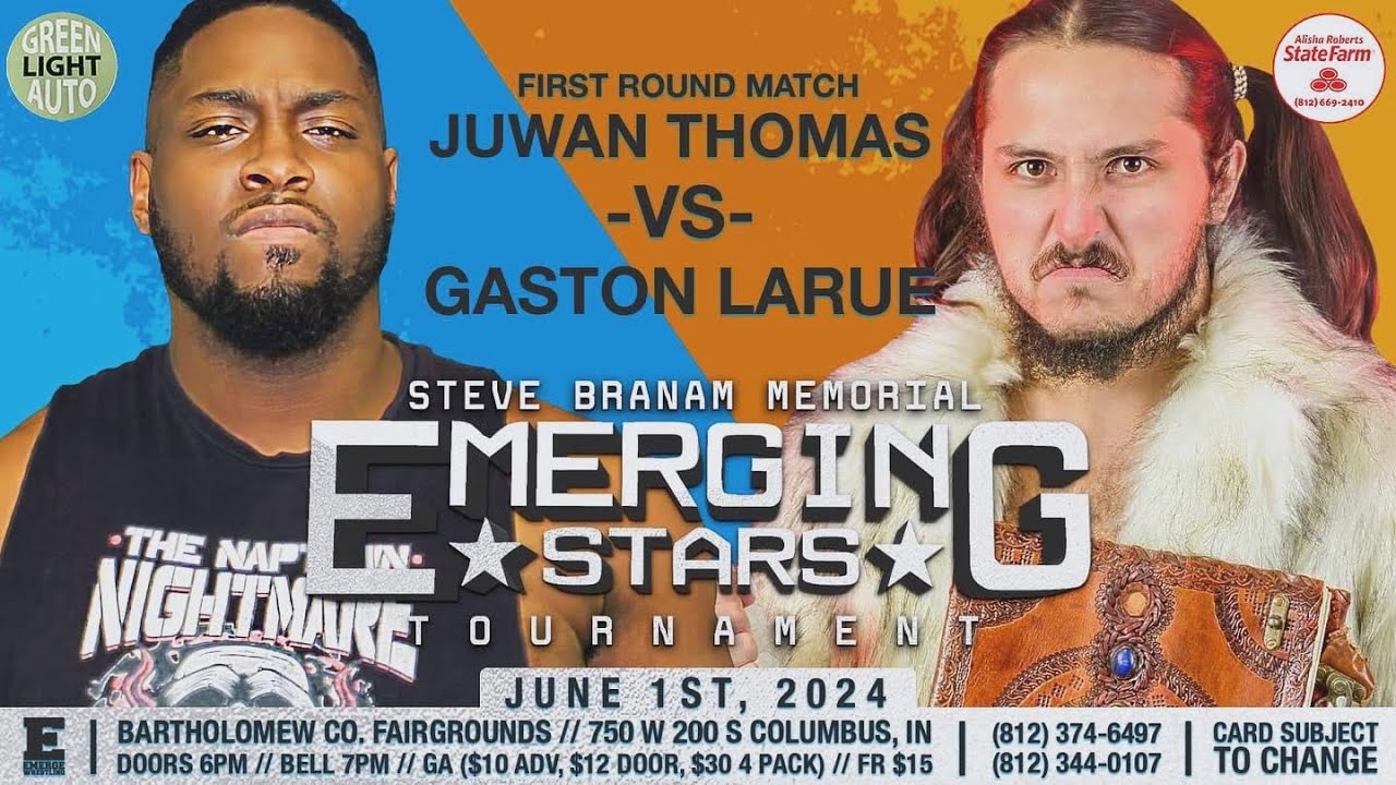 EMERGE| Emerging Stars Tournament Round One| Gaston LaRue vs Juwan ...