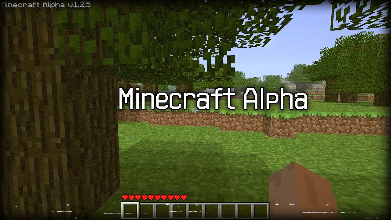 Minecraft Alpha - Familiar places - YouTube