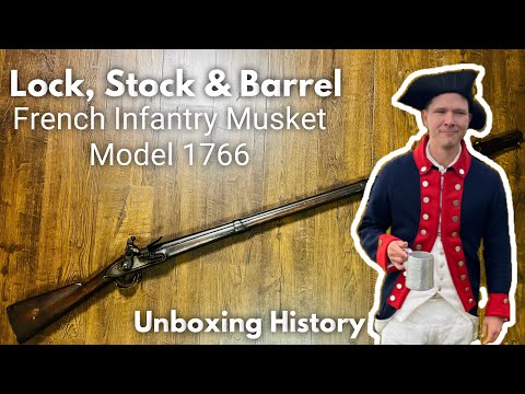 Original French Musket 1768-70 - American Revolutionary War, Unboxing ...