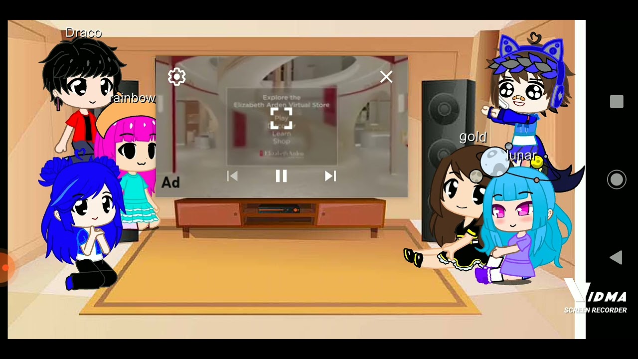 the krew watches one of their videos - YouTube