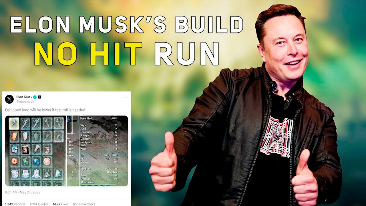 Elden Ring No Hit Run [Elon Musk Build, NG+] - YouTube