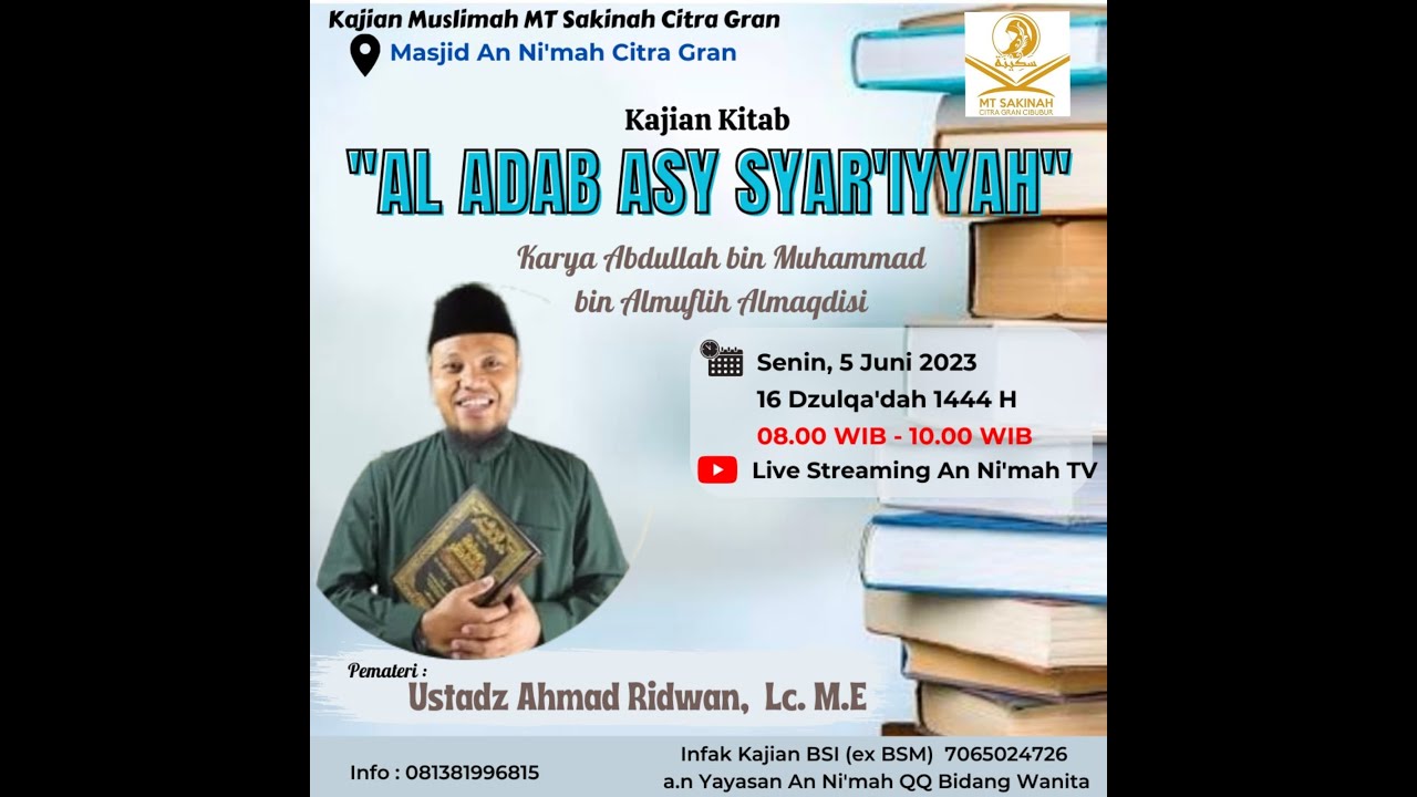 Mengkaji Kitab Sunan Bonang | Ust. DR. Tiar Anwar Bahtiar, MA | Kajian ...